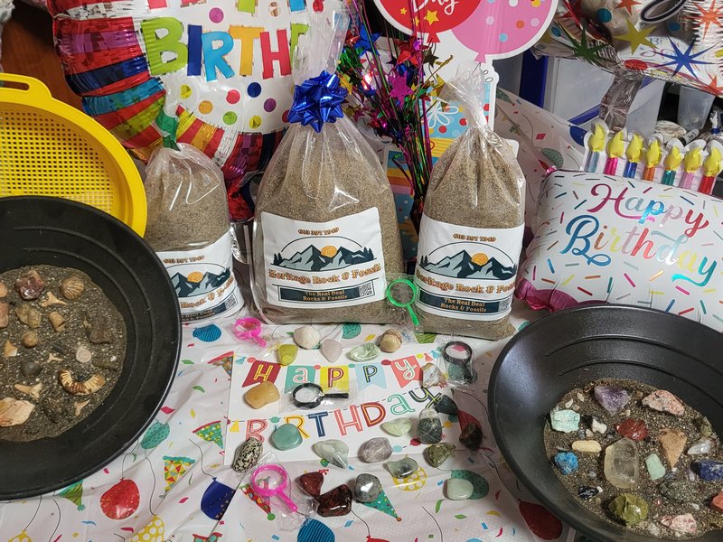 Birthday Party Packages Raw Stones, Gemstones and Fossil – Heritage ...